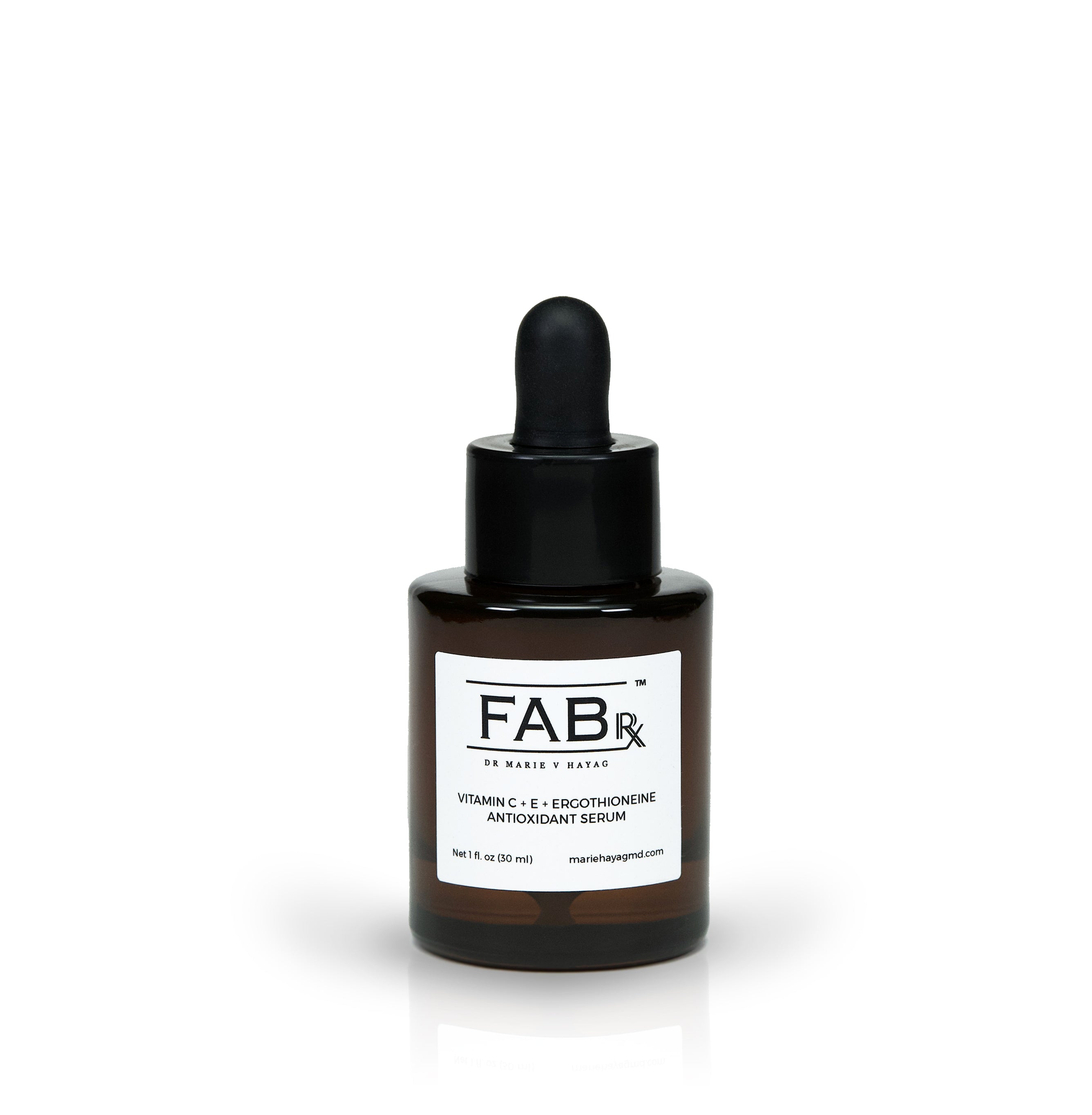 FABrx Vitamin C + Ergothioneine Antioxidant Serum – DR. MARIE
